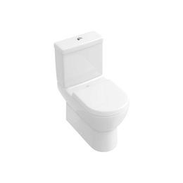Villeroy & Boch Villeroy und Boch Subway Stand-Tiefsp&uuml;l-WC 661010R1 37 x 67 cm, Abgang waagerecht, f&uuml;r Kombination, wei&szlig; C-plus
