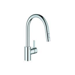 Grohe Eurostyle Cosmopolitan Sp&uuml;ltisch-Einhebelmischer 31481001 chrom, schwenkbarer Rohrauslauf, herausziehbare Dual-Sp&uuml;lbrause