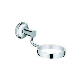 Grohe Essentials Authentic Halter 40652001 chrom, f&uuml;r Glas, Seifenpender-/schale