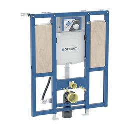 Geberit Duofix Wand-WC-Element 111375005 Bauh&ouml;he 112cm, mit Sigma Unterputz-Sp&uuml;lkasten 12cm, barrierefrei, f&uuml;r St&uuml;tz-/Haltegriffe