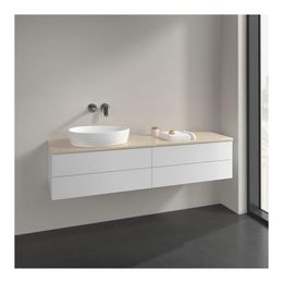 Villeroy & Boch Villeroy und Boch Antao Waschtisch-Unterschrank K26113GF 160x36x50cm, Waschbeckenplattenfarbe botticino, glossy white lacquer