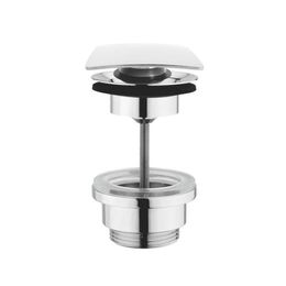 Herzbach Ablaufventil 11.432600.1.01 1 1/4", mit/ohne Push-Druckverschluss, chrom