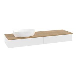 Villeroy & Boch Villeroy & Boch Antao Waschtischunterschrank 1600x190x500mm L15011MT mit Beleuchtung FK/AP: MT/1