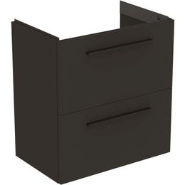 Ideal Standard i.life S M&ouml;bel-Waschtischunterschrank T5293NV 2 Ausz&uuml;ge, 60 x 37,5 x 63 cm, quarzgrau matt