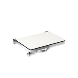 HEWI System 900 Duschklappsitz 900.51.21040 542 x 359 mm, rechteckig, poliert