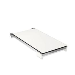 HEWI System 900 Duschklappsitz 900.51.213XA 412 x 694 mm, rechteckig, matt geschliffen