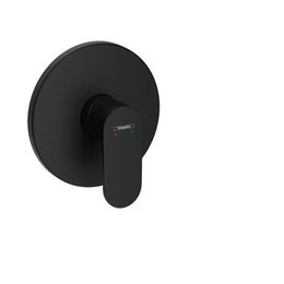 Hansgrohe Rebris S Fertigmontageset 72667670 Unterputz Brausearmatur, 1 Verbraucher, mattschwarz
