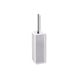 HEWI WC-B&uuml;rstengarnitur Serie 805 8052020099 Edelstahl geschliffen, reinweiss