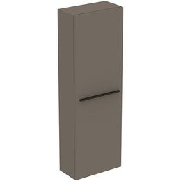 Ideal Standard i.life S Hochschrank T5289NG 2 T&uuml;ren, 40 x 21 x 120 cm, greige matt
