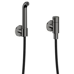 Hansgrohe AXOR One Gie&szlig;rohrset 48655330 mit R&uuml;ckflussverhinderer, polished black chrome