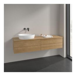 Villeroy & Boch Villeroy und Boch Antao Waschtisch-Unterschrank K26111HN 160x36x50cm, Waschbeckenplattenfarbe honey oak, honey oak