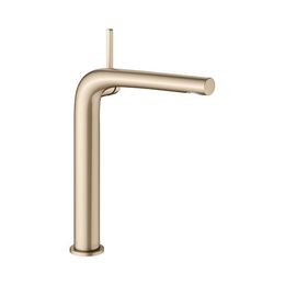 KEUCO Edition 400 Waschtischarmatur 51502030102 Ausladung 183mm, ohne Ablaufgarnitur, Bronze geb&uuml;rstet