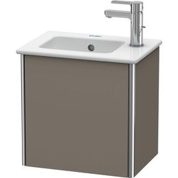 Duravit XSquare Waschtisch-Unterschrank XS4170R9090 58,4x49,1x39cm, T&uuml;r rechts, Flannel Grey seidenmatt