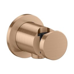 Hansgrohe AXOR One Portereinheit 48780310 rund, G 1/2, integrierte Brausehaltefunktion, brushed red gold