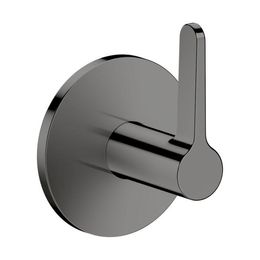 Hansgrohe AXOR One Absperrventil 48772330 Unterputz, polished black chrome, mit Hebelgriff