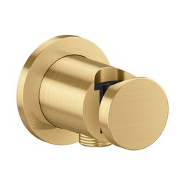 Hansgrohe AXOR One Portereinheit 48780250 rund, G 1/2, integrierte Brausehaltefunktion, brushed gold optic