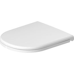 Duravit D-Code WC-Sitz 0028210000 abnehmbar, Wei&szlig; Hochglanz, ohne Absenkautomatik
