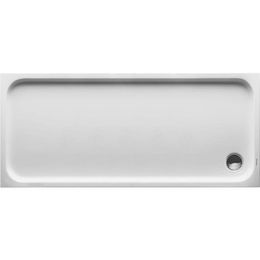 Duravit Rechteck-Duschwanne D-Code 720100000000001 Einbauversion, 1700 x 750 mm, weiss mit Antislip