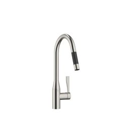 Dornbracht Sp&uuml;ltisch-Einhebelmischer 33870895-06 herausziehbar, mit Brausefunktion, Ausladung 240 mm, platin matt