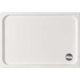 Duravit D-Code Rechteck-Duschwanne 720257000000001 130 x 90 x 8,5 cm, Antislip, wei&szlig;