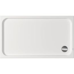 Duravit D-Code Rechteck-Duschwanne 720259000000001 140 x 80 x 8,5 cm, Antislip, wei&szlig;