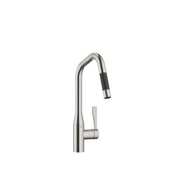 Dornbracht Sync Einhandmischer Pull-down 338758950 f&uuml;r Sp&uuml;ltisch, mit Brausefunktion, platin matt