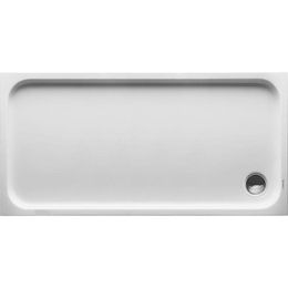 Duravit Rechteck-Duschwanne D-Code 720099000000001 Einbauversion, 1500 x 750 mm, weiss mit Antislip