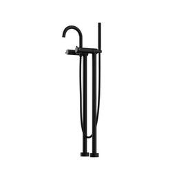 Steinberg Serie 100 Wannenarmatur 1001162S Matt Black, freistehende Montage