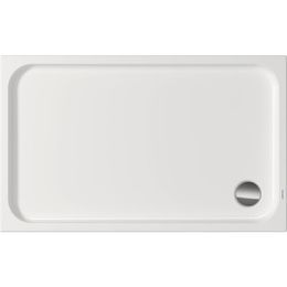 Duravit D-Code Rechteck-Duschwanne 720256000000000 130 x 80 x 8,5 cm, wei&szlig;