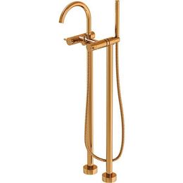 Steinberg Serie 100 Wannenarmatur 1001162RG Ausladung 231mm, freistehende Montage, Rose Gold