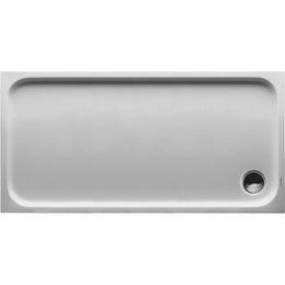 Duravit Rechteck-Duschwanne D-Code 720095000000001 Einbauversion, 1400 x 700 mm, weiss mit Antislip