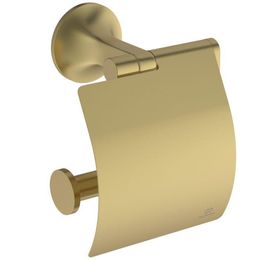 Ideal Standard La Dolce Vita Papierrollenhalter T5509A2 mit Deckel, Brushed Gold