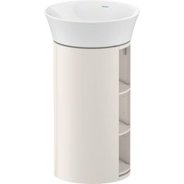 Duravit Tulip Waschtisch-Unterschrank WT423903939 41x41x75cm, 2 Holzfachb&ouml;den, Nordic Wei&szlig; Seidenmatt