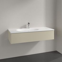 Villeroy & Boch Villeroy und Boch Antao Waschtisch-Unterschrank K03000HJ 118,8x25,6x49,3cm, ohne Frontstruktur, silk grey matt lacquer