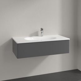 Villeroy & Boch Villeroy und Boch Antao Waschtisch-Unterschrank K02000GK 98,8x25,6x49,3cm, ohne Frontstruktur, anthracite matt lacquer