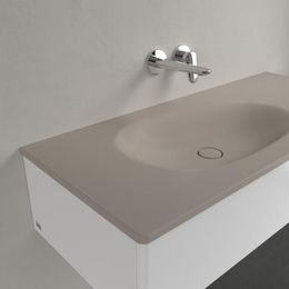 Villeroy & Boch Villeroy und Boch Antao Schrankwaschtisch 4A77L3AM 120x50cm, eckig, ohne &Uuml;berlauf, almond C-plus