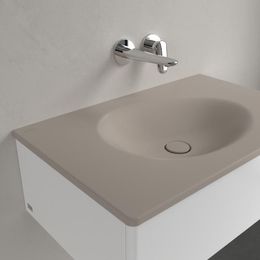 Villeroy & Boch Villeroy und Boch Antao Schrankwaschtisch 4A7583AM 80x50cm, eckig, ohne &Uuml;berlauf, almond C-plus