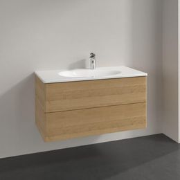 Villeroy & Boch Villeroy und Boch Antao Waschtisch-Unterschrank K05000HN 98,8x50,4x49,6cm, ohne Frontstruktur, honey oak