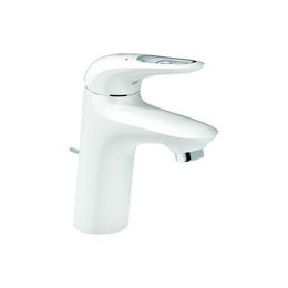 Grohe Eurostyle Waschtischarmatur 23374LS3 moon white, Silkmove ES, Mittelstellung kalt