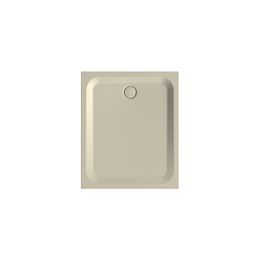 Bette BetteUltra Duschwanne 8660-422T 120x100x3,5cm, Wannentr&auml;ger, beige