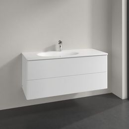 Villeroy & Boch Villeroy und Boch Antao Waschtisch-Unterschrank L06000MT 118,8x50,4x49,3cm, ohne Frontstruktur, white matt lacquer, Mit Beleuchtung