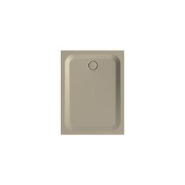 Bette BetteUltra Duschwanne 1260-415T 120x90x3,5cm, Wannentr&auml;ger, cashmere