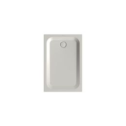 Bette BetteUltra Duschwanne 1680-423T 120x80x3,5cm, Wannentr&auml;ger, flax