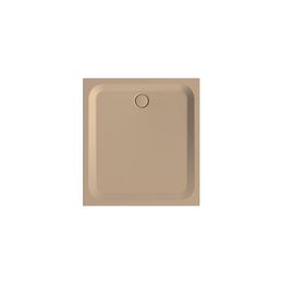 Bette BetteUltra Duschwanne 8664-425PLUS 120x110x3,5cm, Glasur, greige