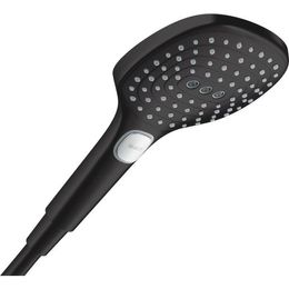 Hansgrohe Raindance Select E Duschkopf 28728670 Brausekopfgr&ouml;&szlig;e 120mm, 3jet, EcoSmart, 8 l/min, schwarz matt