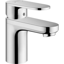 Hansgrohe Vernis Blend 70 Waschtischarmatur 71570000 mit isolierter Wasserf&uuml;hrung und Zugstangen-Ablaufgarnitur, chrom