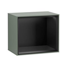 Villeroy & Boch Villeroy und Boch Finion Regalmodul FD10PDGM 41,8x35,6x27cm, Regal Black Matt, Olive Matt Lacquer