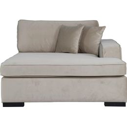 Sofaelement Home Affaire, B:110cm H:86cm T:160cm, beige, Polsterelemente, "Skara", Modul zum eigenen Zusammenstellen, in vielen Bezugsqualit&auml;ten