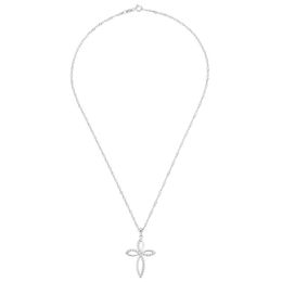 Amor Damen Kette mit Anh&auml;nger "9187973", mit Zirkonia, Silber 925 (Sterlingsilber), L: 45, bunt, Silber 925 (Sterlingsilber), Halsketten, mit