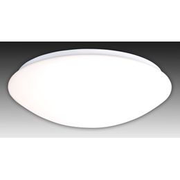Näve NÄVE LED Deckenleuchte "Bern", Ø 35cm H: 11cm, 1 Stk., weiß, Wohnzimmer, Leuchten, CCT,Nachlichtfunktion,dimmbar, Fernbedienung